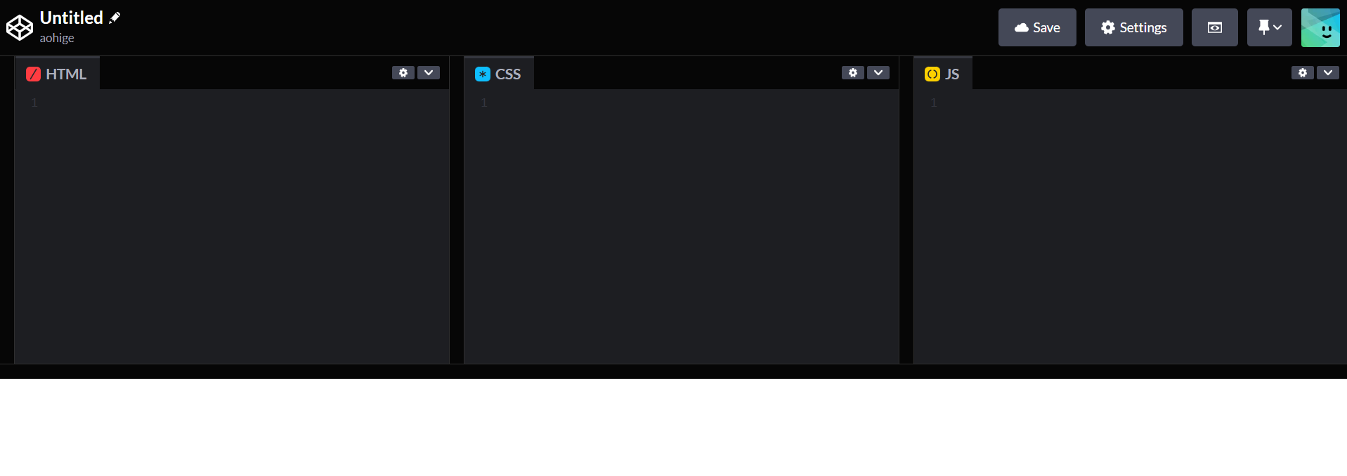 WordPressでcssのコードと実行結果を表示させるCodepenの登録と設置方法-【初心者向け】 - あおひげライフ